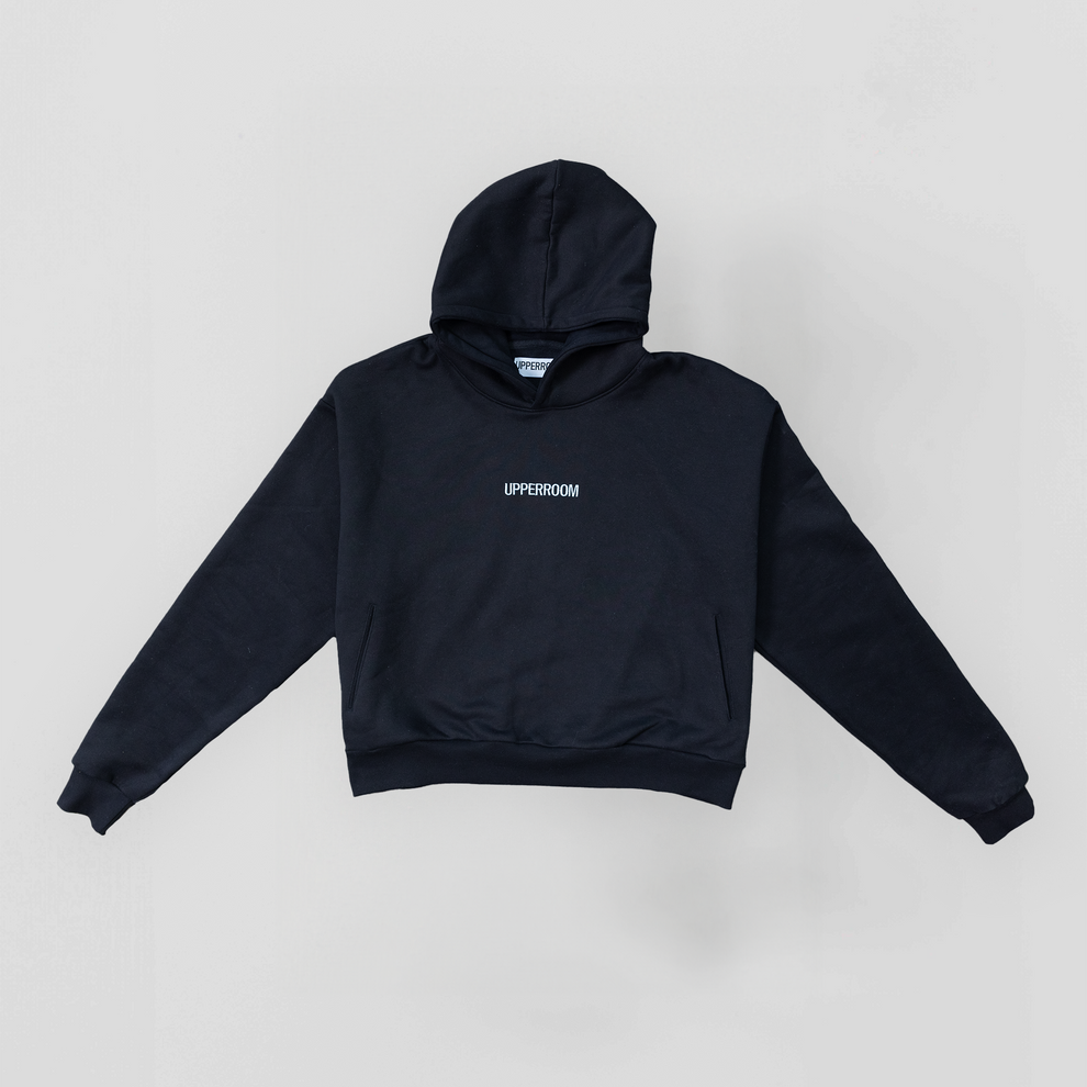 UPPERROOM HOODIE: BLACK – UPPERROOM STORE
